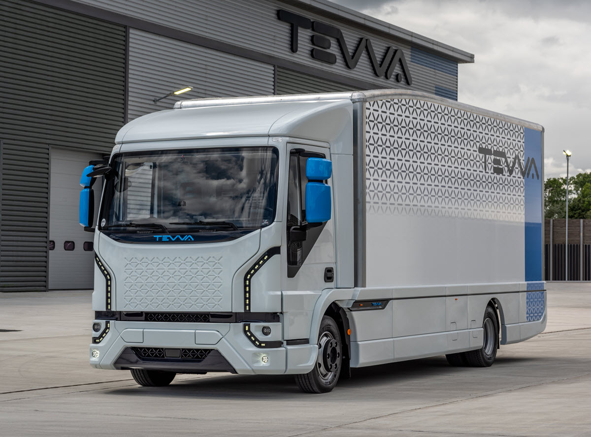 UK Gets First Hydrogen Electric Truck With Tevva Launch