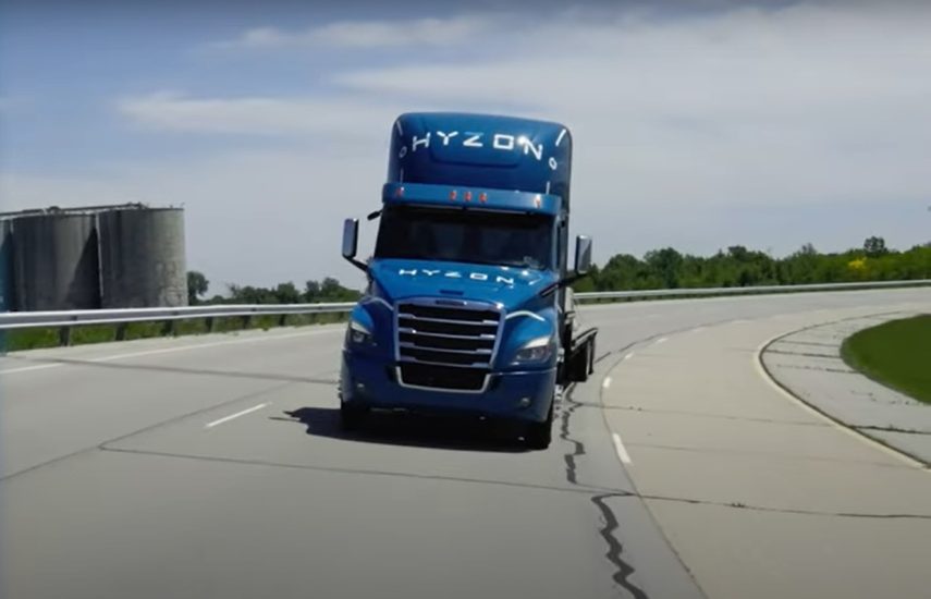 Hyzon Nails Milestone In Texas With Its Liquid Hydrogen Truck - H2 News
