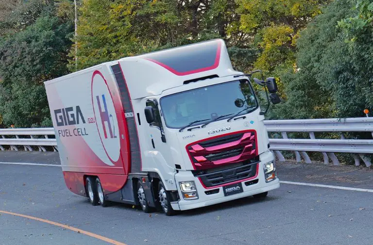 Hydrogen Fuel Cell Truck Demonstration Testing Kicks Off For Isuzu And ...