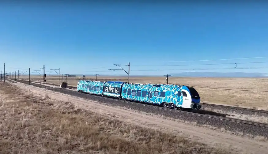 FLIRT H2 Hydrogen Train Sets New Guinness World Record - H2 News