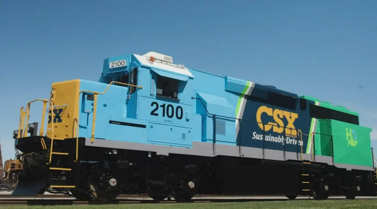 CSX Breaks New Ground With Hydrogen Locomotive For Eco-Friendly Freight - H2 News