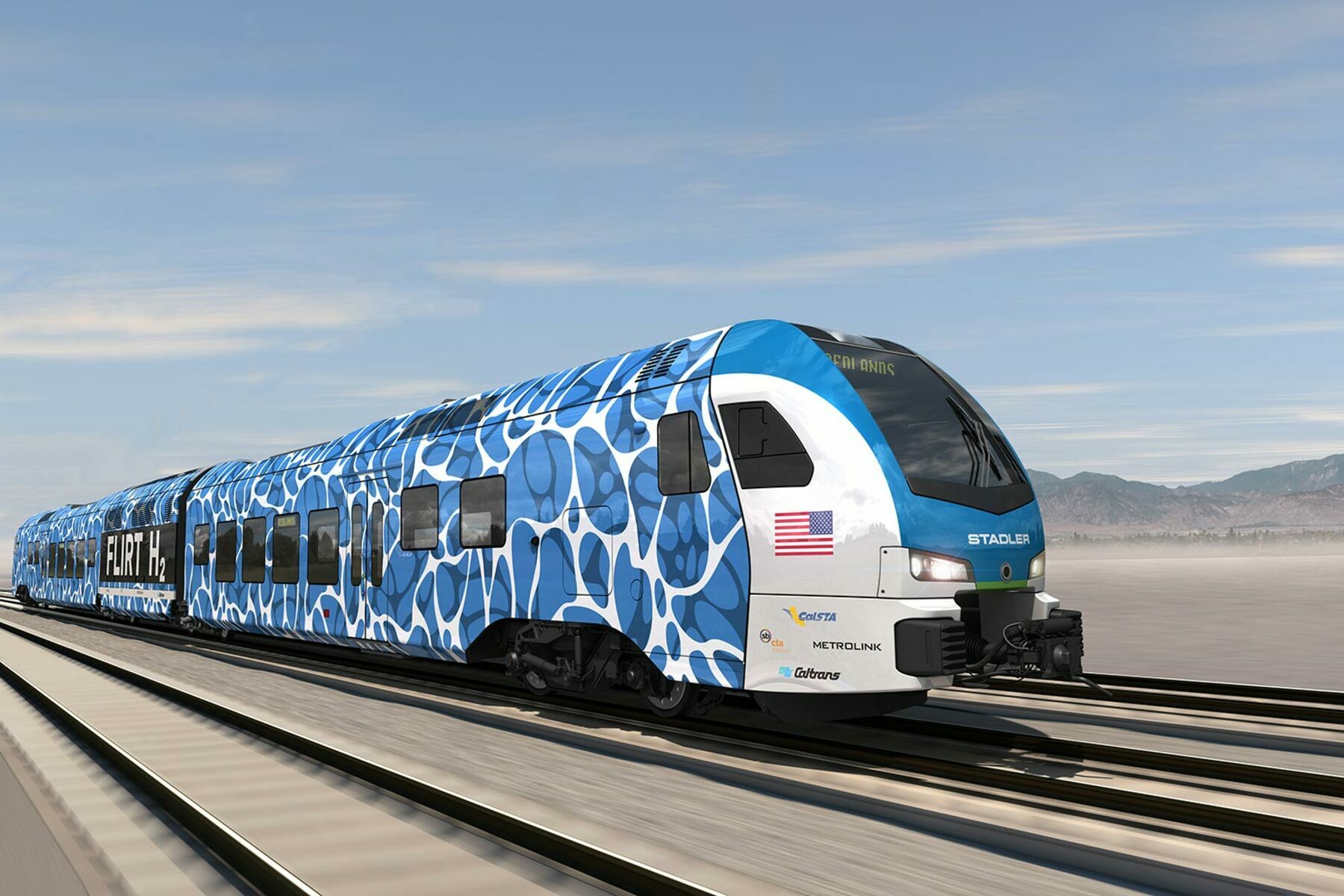 Thanks To This Hydrogen Train, San Bernadino Passenger Rail Service Is ...