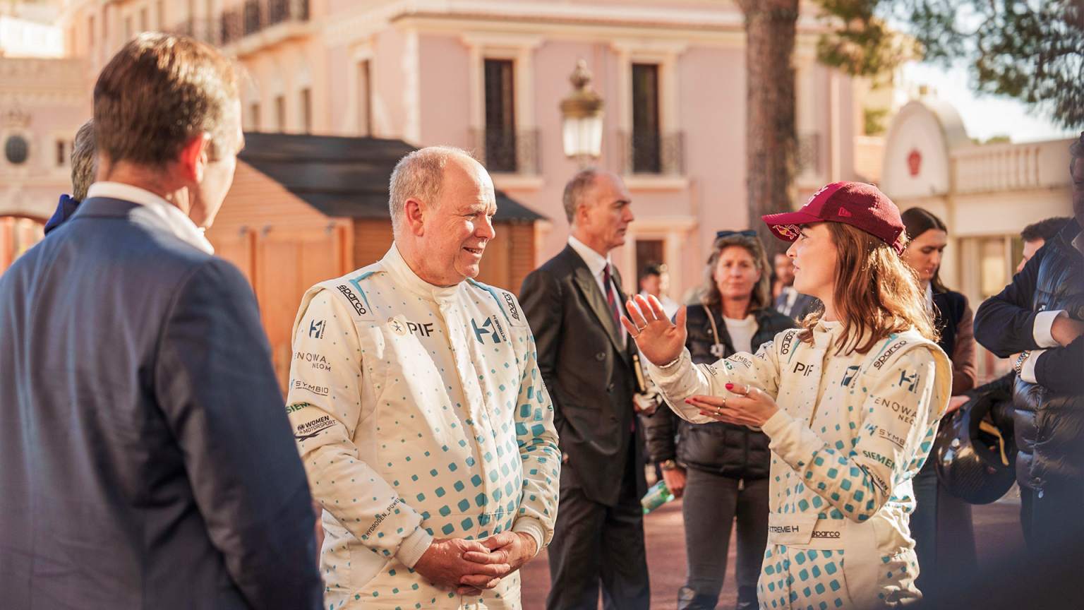 Prince Albert II Powers Through Monaco in a Hydrogen Race Car ...