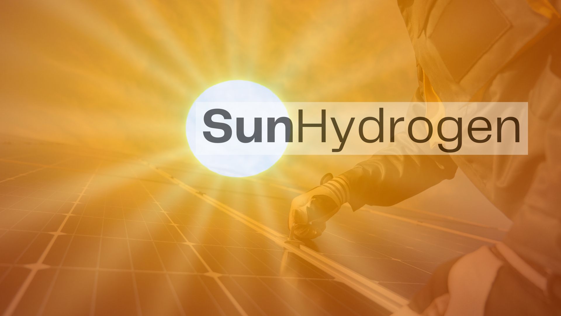 SunHydrogen Breaks Ground With 1m² Green Hydrogen Panel Technology ...